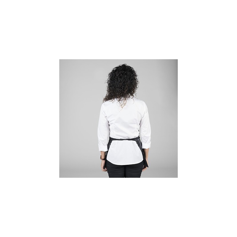 Delantal Corto con Bolsillo Combinado 30x60 cm Garys 123100