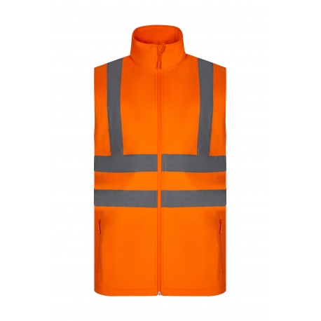 Chaleco Cintas Reflectantes SOFT SHELL Alta Visibilidad Velilla 305905