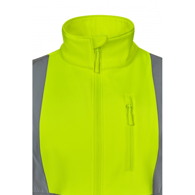 Chaleco Cintas Reflectantes SOFT SHELL Alta Visibilidad Velilla 305905